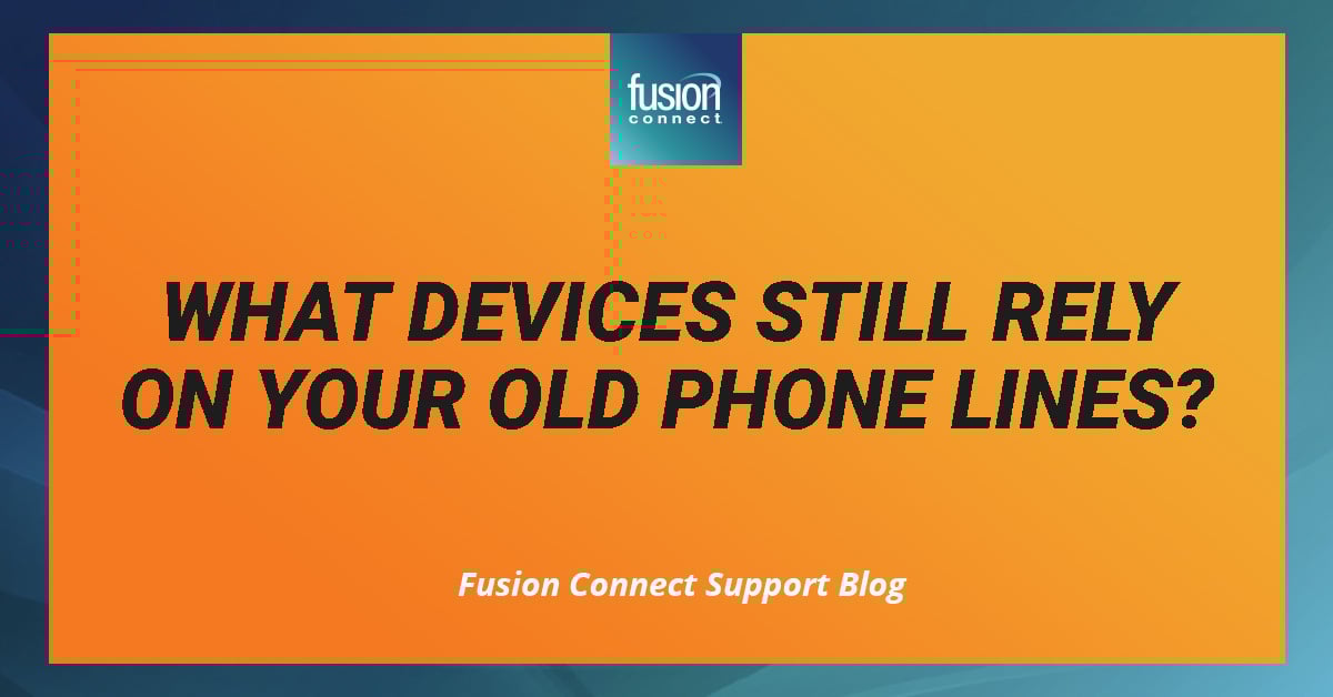 What Devices Still Rely on Your Old Phone Lines (POTS)?